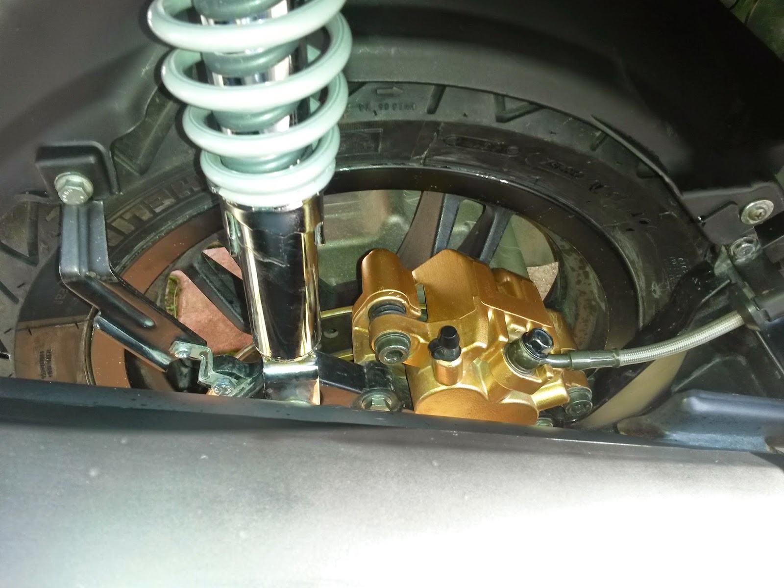 Lastik Ebat Büyütme ~ Daelim S3 Advance 250